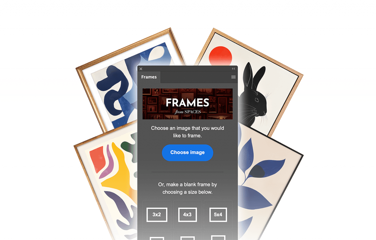 Frames – SPACES Mockups